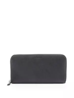 Prada 2010s Saffiano-leather Wallet - Black