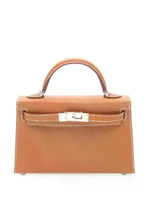Hermès Mini Kelly 2 Handbag - Neutrals