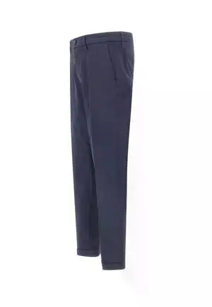 RE-HASH Mucha Slim-fit Chino Trousers - Blue