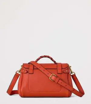 Mulberry Alexa Leather Cross-body Bag - Orange