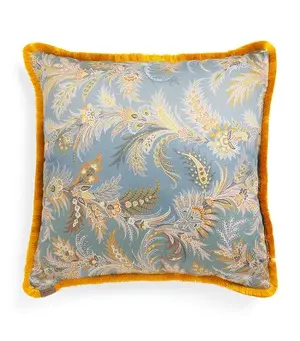 Etro Caladium Cushion - Blue