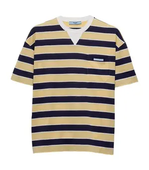 Prada Striped T-shirts For Women