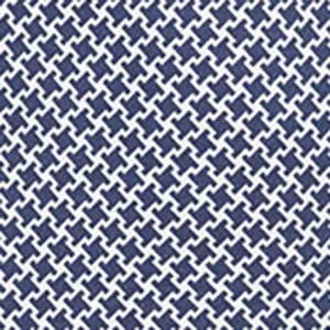 Isaia Silk Houndstooth Jacquard Neck Tie
