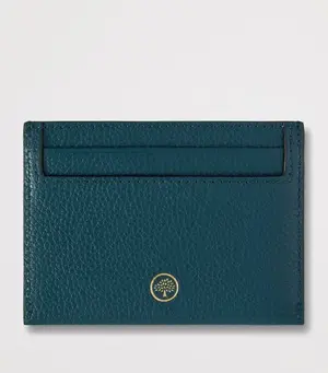 Mulberry Leather Continental Card Holder - Blue