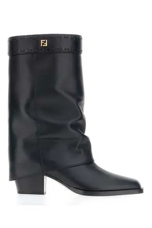 Fendi Leather Boots - Multicolor