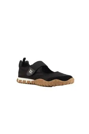 Miu Miu Black Mary Jane Flats - Multicolor