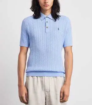 Polo Ralph Lauren Cable Knit Polo Shirt