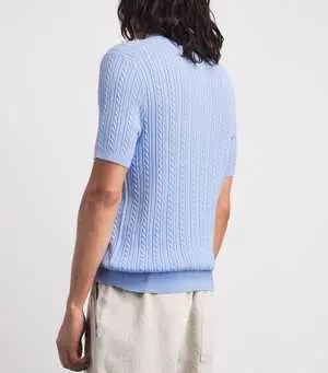 Polo Ralph Lauren Cable Knit Polo Shirt