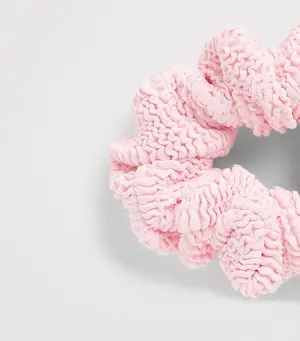 Hunza G Crinkle Scrunchie - Pink
