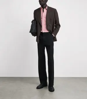 Isaia Cotton Jersey Shirt
