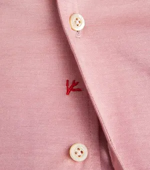 Isaia Cotton Jersey Shirt