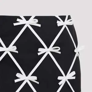 Moschino Bow Mini Skirt