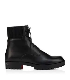 Christian Louboutin Paneled Boots For Men