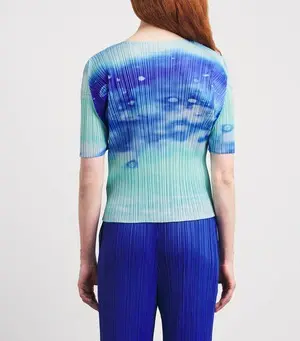 Issey Miyake Sea Bubble Short Sleeve Top