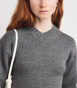 JIL SANDER Wool V-neck Sweater