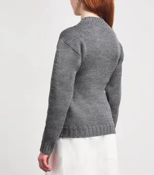 JIL SANDER Wool V-neck Sweater