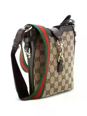 Gucci Gg Canvas Mini Bucket Bag - Brown