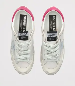 GOLDEN GOOSE Leather Super-star Sneakers