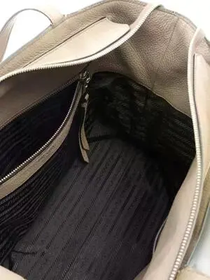 Prada Vitello Phenix Leather Tote Bag