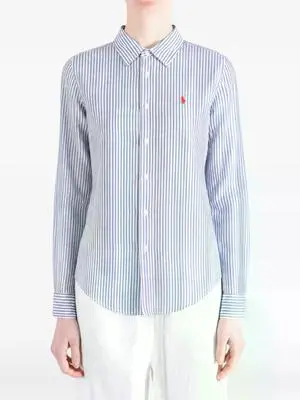 Polo Ralph Lauren Striped Shirt With Embroidered Logo