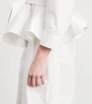 Jacquemus Cotton Wide-leg Cropped Trousers