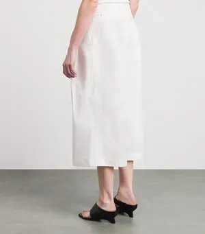 Jacquemus Cotton Wide-leg Cropped Trousers