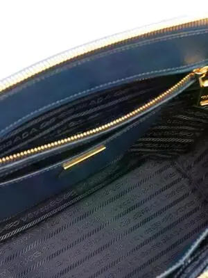 Prada Galleria Saffiano Leather Tote Bag - Blue