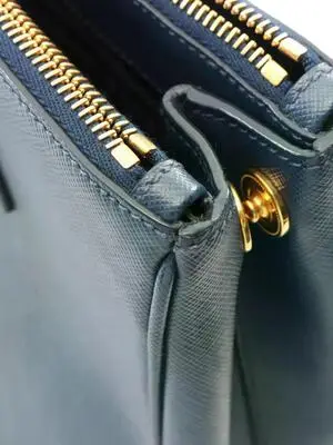 Prada Galleria Saffiano Leather Tote Bag - Blue