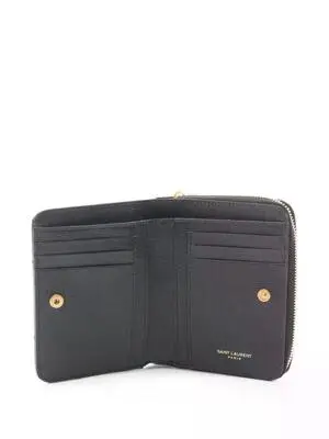 Saint Laurent 20s Logo-plaque Bi-fold Wallet