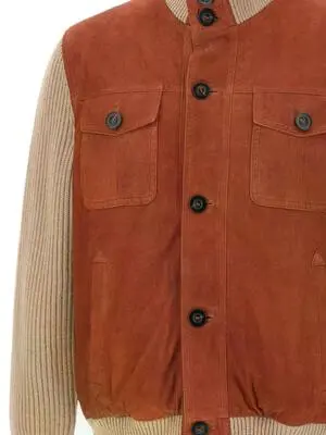 VOLFAGLI FIRENZE Elmo Suede-leather Jacket