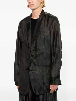 GIOVANNI CAVAGNA Floral-print Blazer