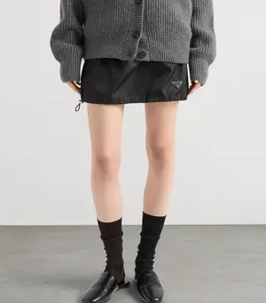 Prada Re-nylon Mini Skirt