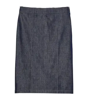 Prada Denim Midi Pencil Skirt