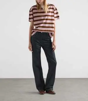 Prada Raw Denim Straight Leg Jeans