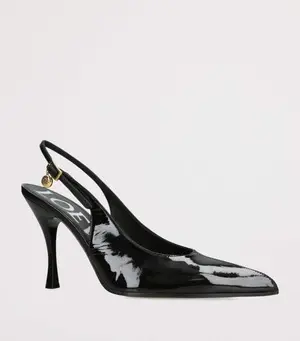 Loewe Leather Slingback Pumps