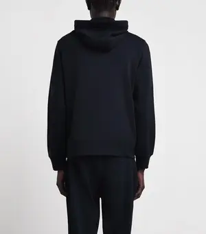 Isaia Logo Zip-up Hoodie