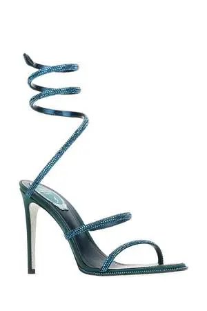Rene Caovilla Embellished Stiletto Sandals