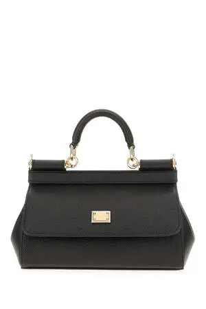 Dolce & Gabbana Top Handle Bag With Gold Tone Hardware - Multicolor