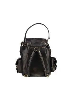 Miu Miu Leather Backpack
