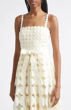 REISS Gigi High-low Midi Dress With Cutouts