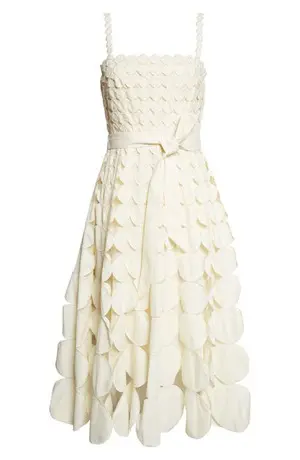 REISS Gigi High-low Midi Dress With Cutouts