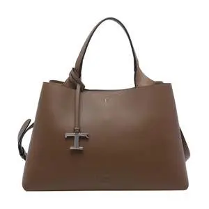 TOD'S Medium Leather Handbag - Brown