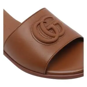 Gucci Double G Flat Sandals