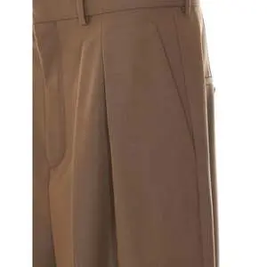 Saint Laurent Wool And Mohair Wide Pants