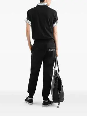 Dolce & Gabbana Cotton T-shirt With Logo Plaque