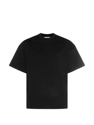 JIL SANDER Cotton T-shirt - Black