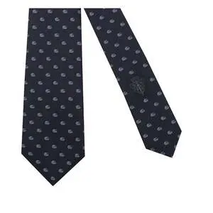 Gucci Jacquard Silk Tie With Double G