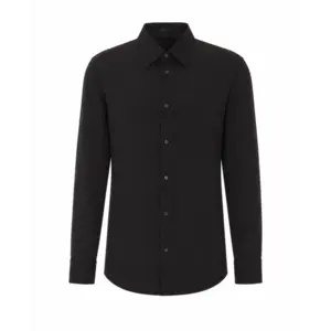 Gucci Gg Fluid Fabric Shirt - Black