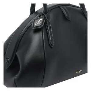 Alaïa Calfskin Top Handle Bag With Coin Purse - Black