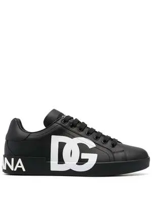 Dolce & Gabbana Portofino Low Top Sneakers Black
